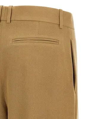 THE ROW Dender Pleated Wide Trousers