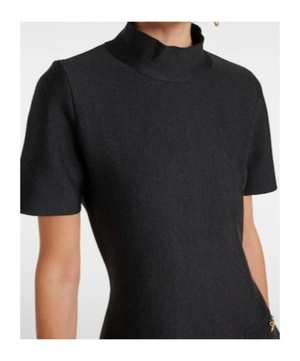Oscar De La Renta Wool-blend Minidress