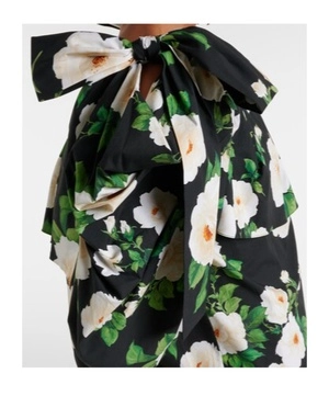 Carolina Herrera Floral Off-shoulder Top