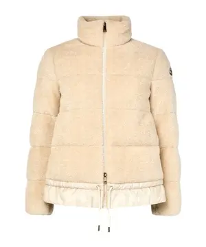 Moncler Cedre Puffer Jacket - Nude