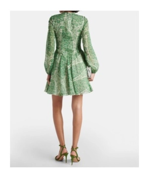 Giambattista Valli Printed Silk Georgette Minidress
