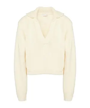 Magda Butrym Polo Sweater - White