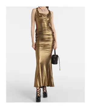 VIVIENNE WESTWOOD Liz Draped Jersey Gown