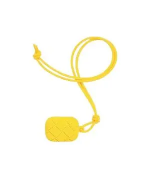 Bottega Veneta Intrecciato Airpods Pro Case - Yellow