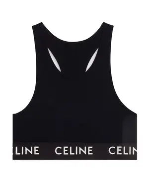 Celine Technical Jersey Bra Top