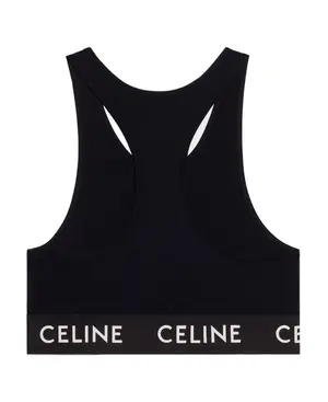 Celine Technical Jersey Bra Top