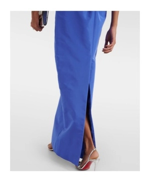 Carolina Herrera Bow-detail Silk Faille Gown