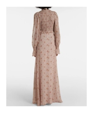 Blumarine Silk Georgette Gown