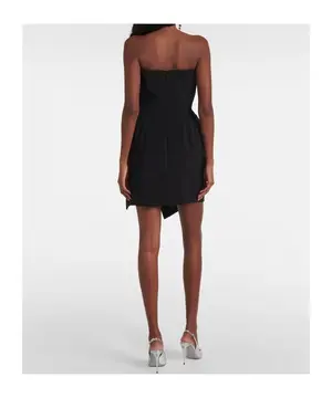 MUGLER One-shoulder Sleeveless Dress