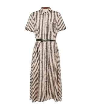 Altuzarra Kiera Printed Midi Dress - Nude