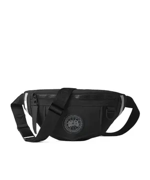 Canada Goose Zipper Waist Bag - Black