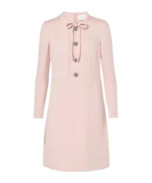 Giambattista Valli Bow-detail Minidress - Nude
