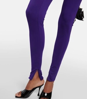Magda Butrym Gathered Halterneck Jersey Jumpsuit