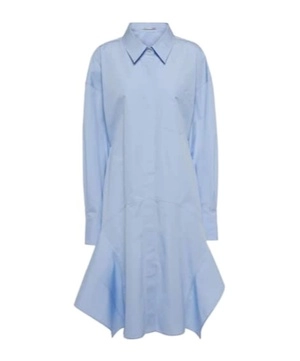 Stella McCartney Cotton Shirt Dress - Blue
