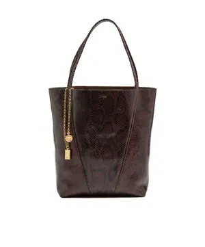 Chloé Spin Medium Tote Bag - Black