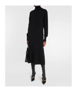 JIL SANDER Cashmere Midi Dress