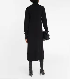 JIL SANDER Cashmere Midi Dress