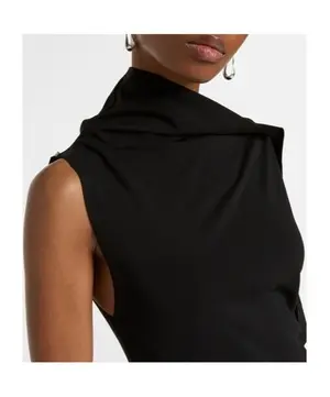 Sportmax Asymmetric Maxi Dress