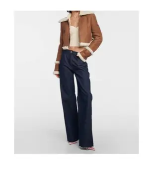 Magda Butrym Shearling-lined Suede Jacket