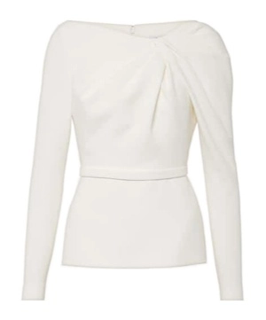 SAFIYAA LONDON Long-sleeved Cover-up - White