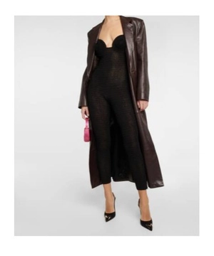 Magda Butrym Crochet Bustier Jumpsuit