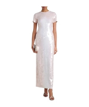 Sportmax Sequined Jersey Maxi Dress