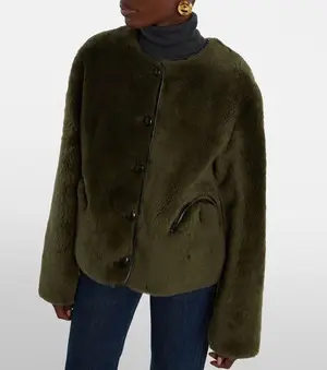 BLAZÉ MILANO Reversible Shearling Jacket