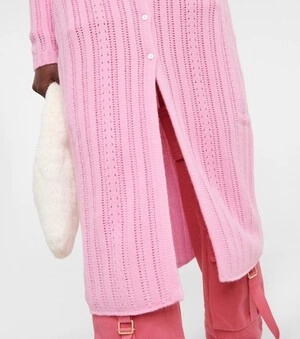 Blumarine Openwork Knit Cardigan