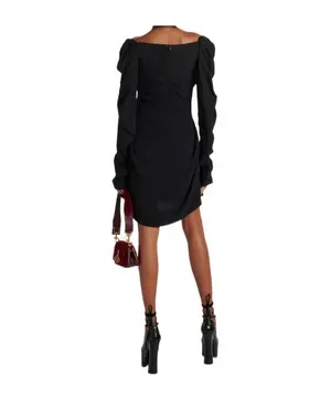 VIVIENNE WESTWOOD Bow-detail Draped Minidress