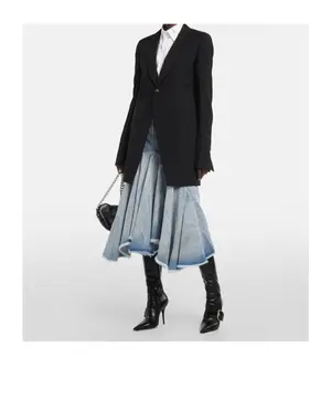 Vetements Denim Midi Skirt