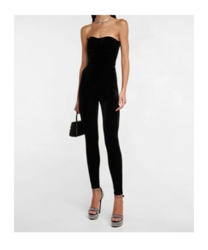 Alex Perry Velvet Jumpsuit