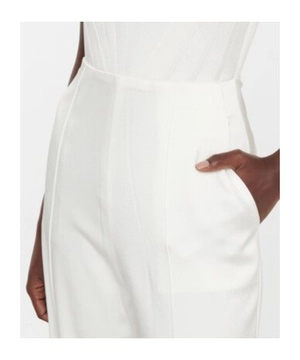 Alex Perry Slaine Satin-crêpe Jumpsuit