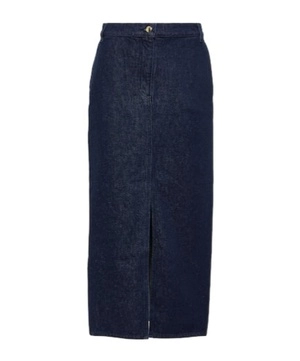 Magda Butrym Low-rise Denim Maxi Skirt - Black