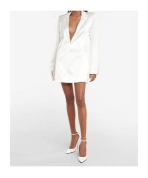 Galvan Leith Satin Blazer Dress