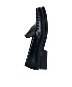 ALOHAS Rivet Leather Loafers