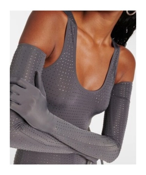 Alex Perry Crystal-embellished Jersey Catsuit