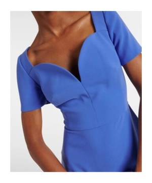 Carolina Herrera Off-the-shoulder Midi Dress