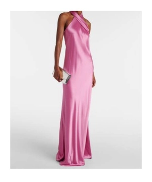 Galvan Pandora Satin Maxi Dress