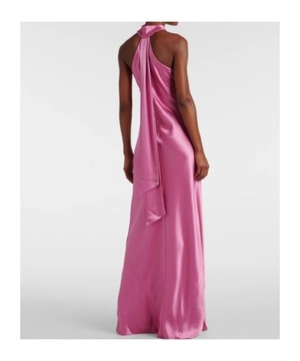 Galvan Pandora Satin Maxi Dress