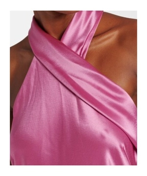 Galvan Pandora Satin Maxi Dress