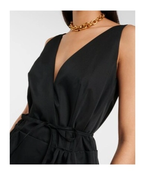 Altuzarra Anouk V-neck Cotton-blend Midi Dress