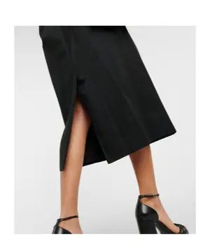 Altuzarra Anouk V-neck Cotton-blend Midi Dress