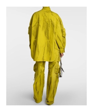 Attico Fern Cotton Biker Jacket