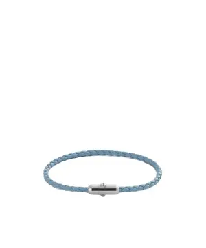 Bottega Veneta Leather Bracelet - Blue