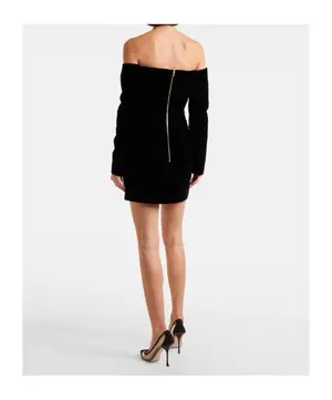 Nina Ricci Off-shoulder Corset Dress