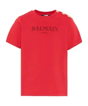 Balmain Short-sleeved T-shirt - Red