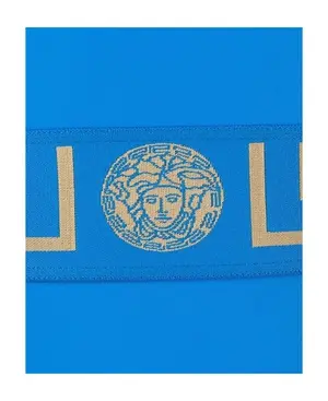 Versace Greca Waistband Sleeveless Swimsuit