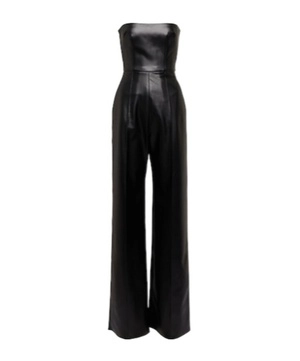 Alex Perry Strapless Jumpsuit - Black