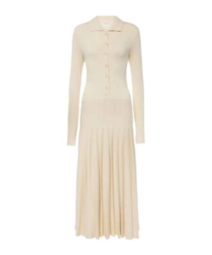 Altuzarra Delorme Polo Dress - Nude