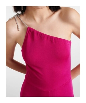 Alexandre Vauthier One-shoulder Flared Jumpsuit